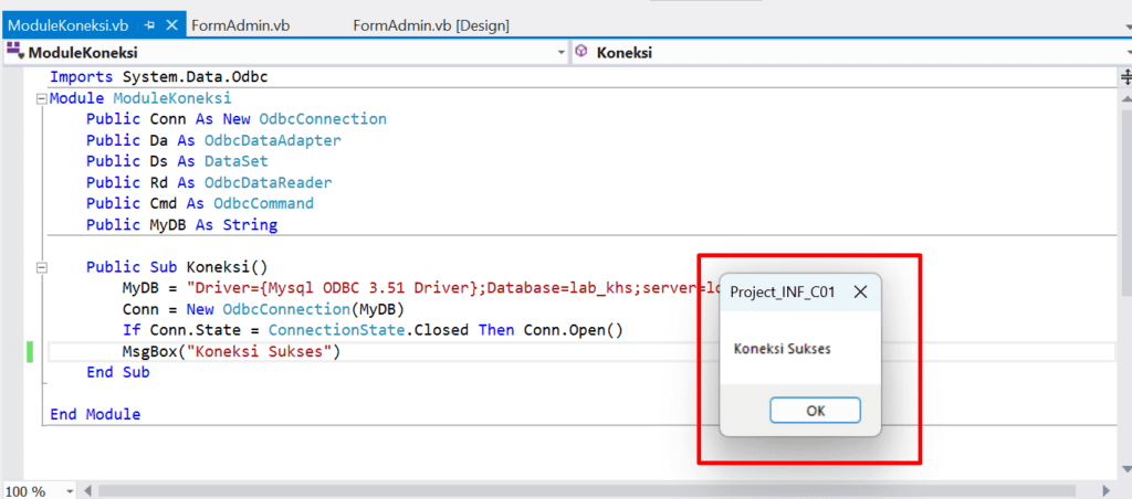 Pemrograman Visual – Informatika