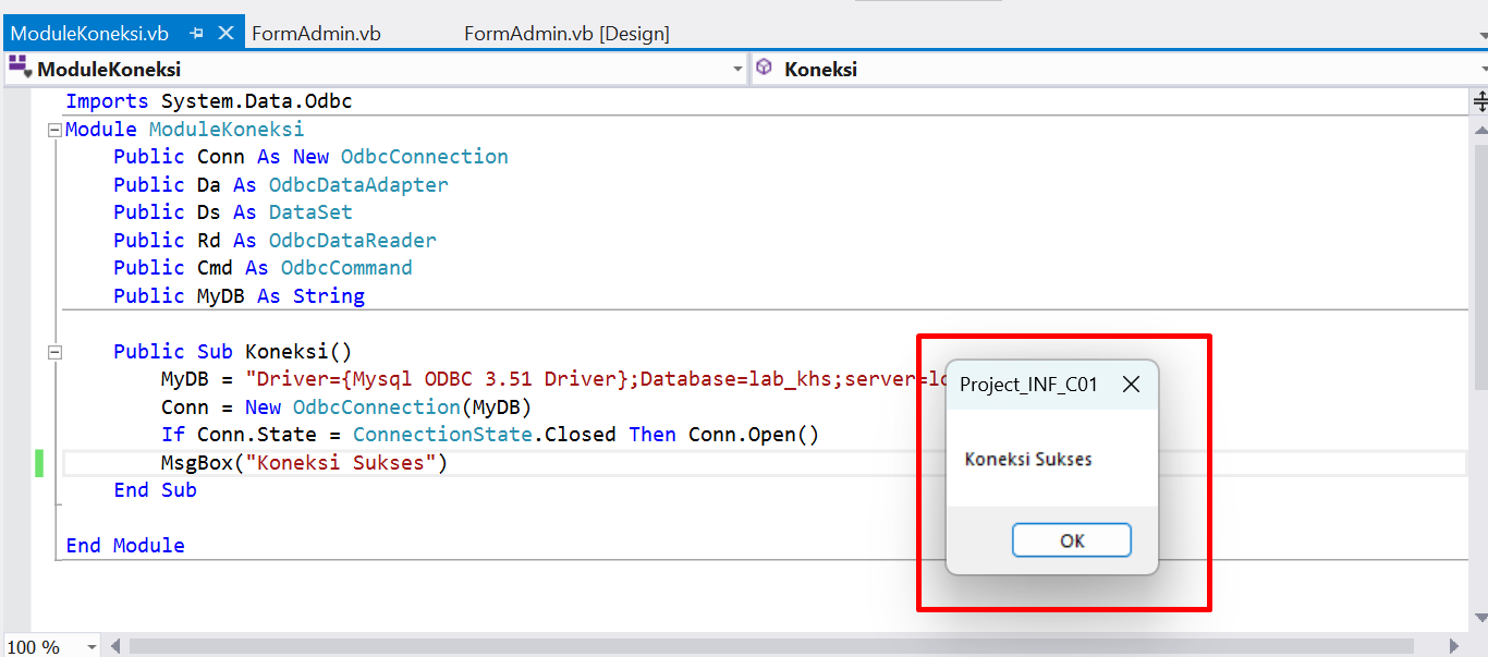 Pemrograman Visual – Informatika